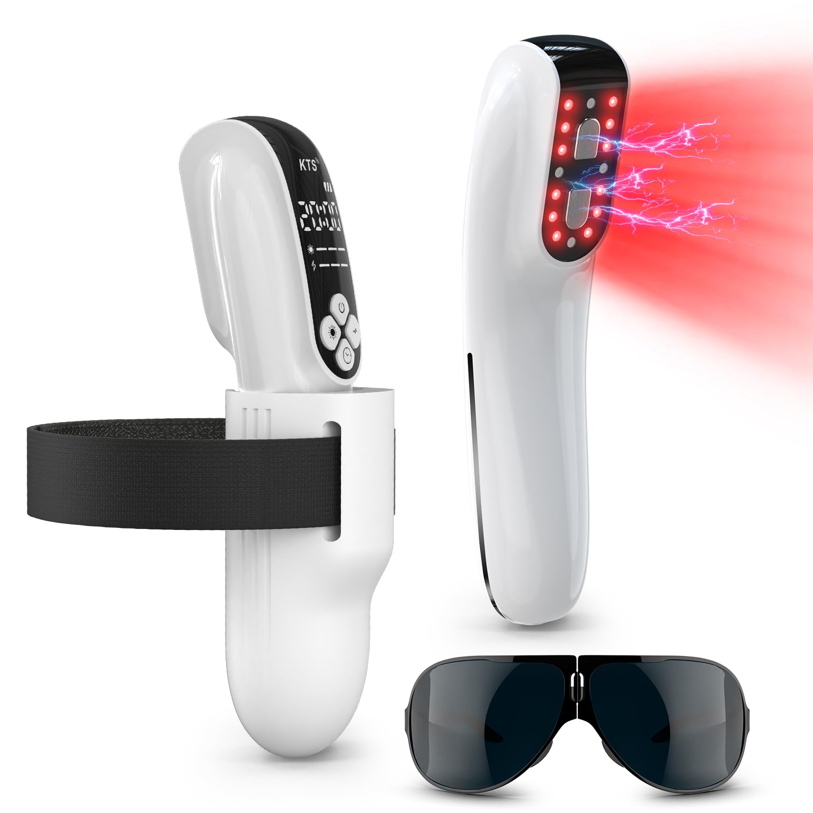Amazon.com: Cold Laser Therapy Device, KTS Upgrade 2-in-1 Infrared ...