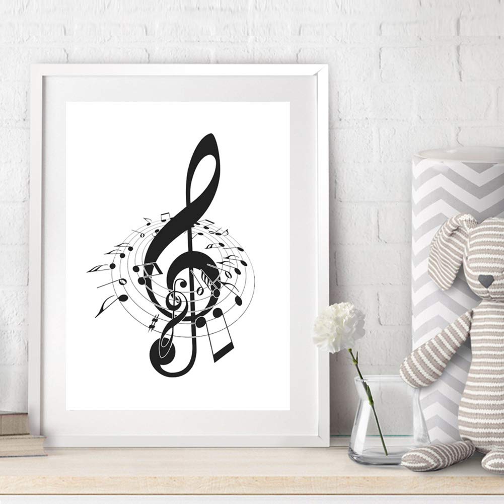 Black And White Music Art