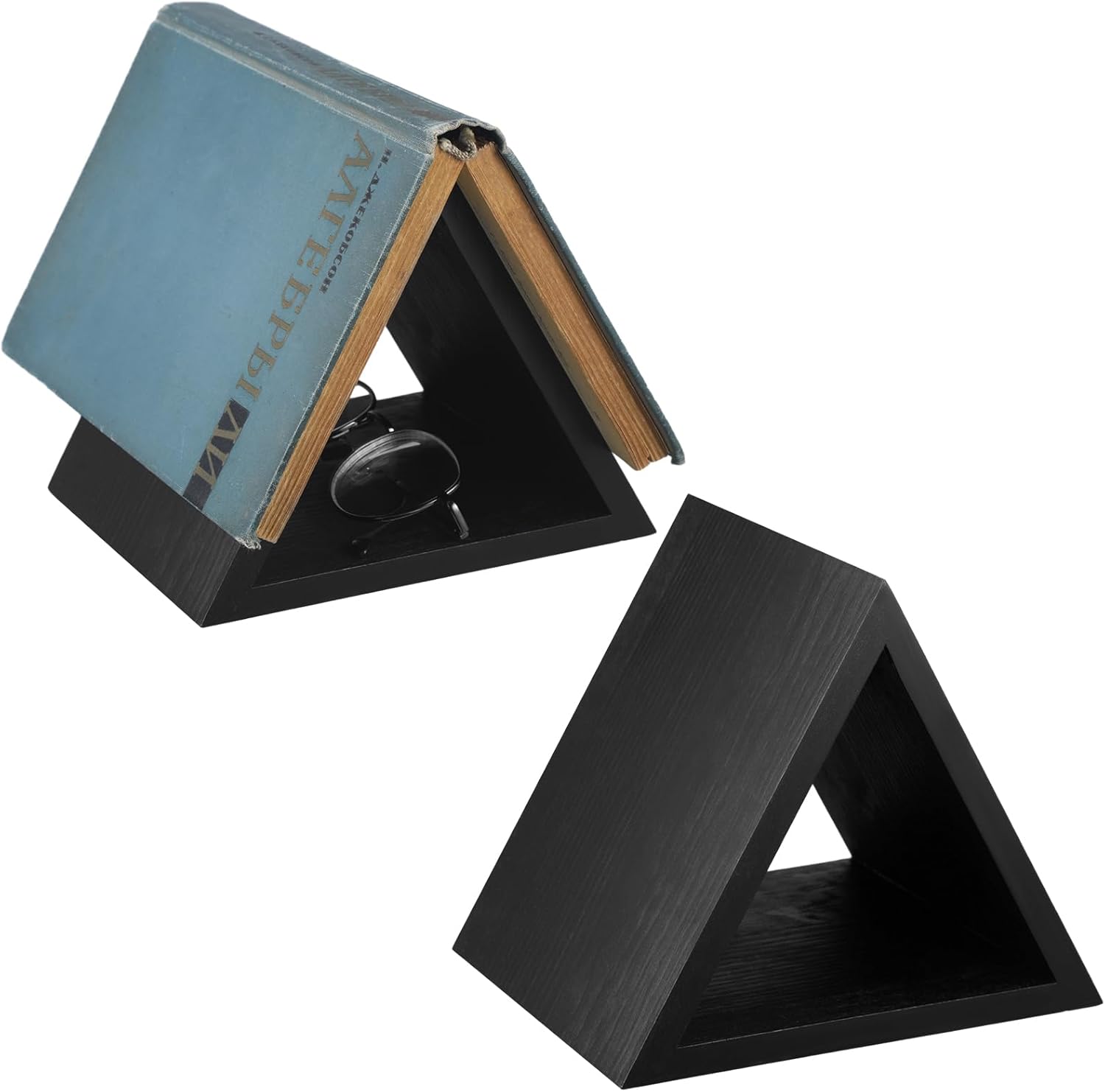 Amazon.com : Leinuosen 2 Pcs Triangle Book Page Holder Triangle ...