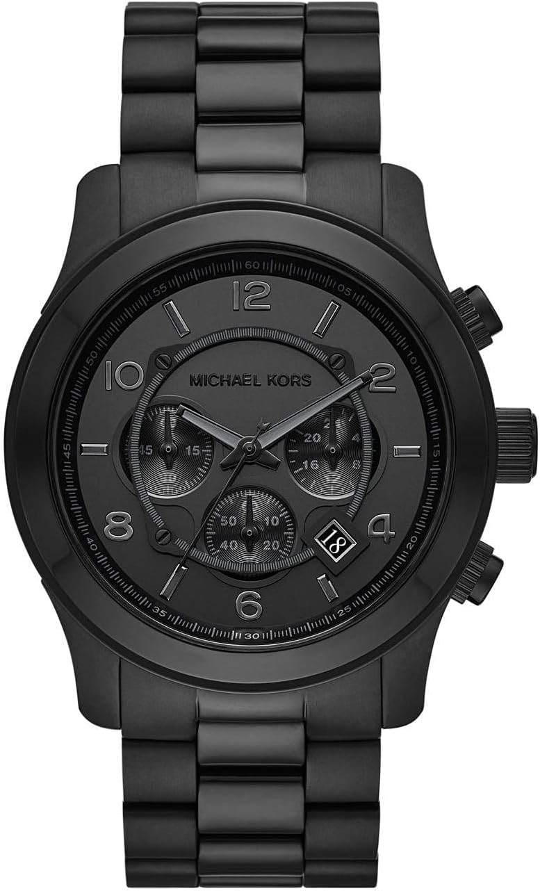 Buy Michael Kors Stainless Steel Analog Black Dial Men Watch-Mk8279 ...
