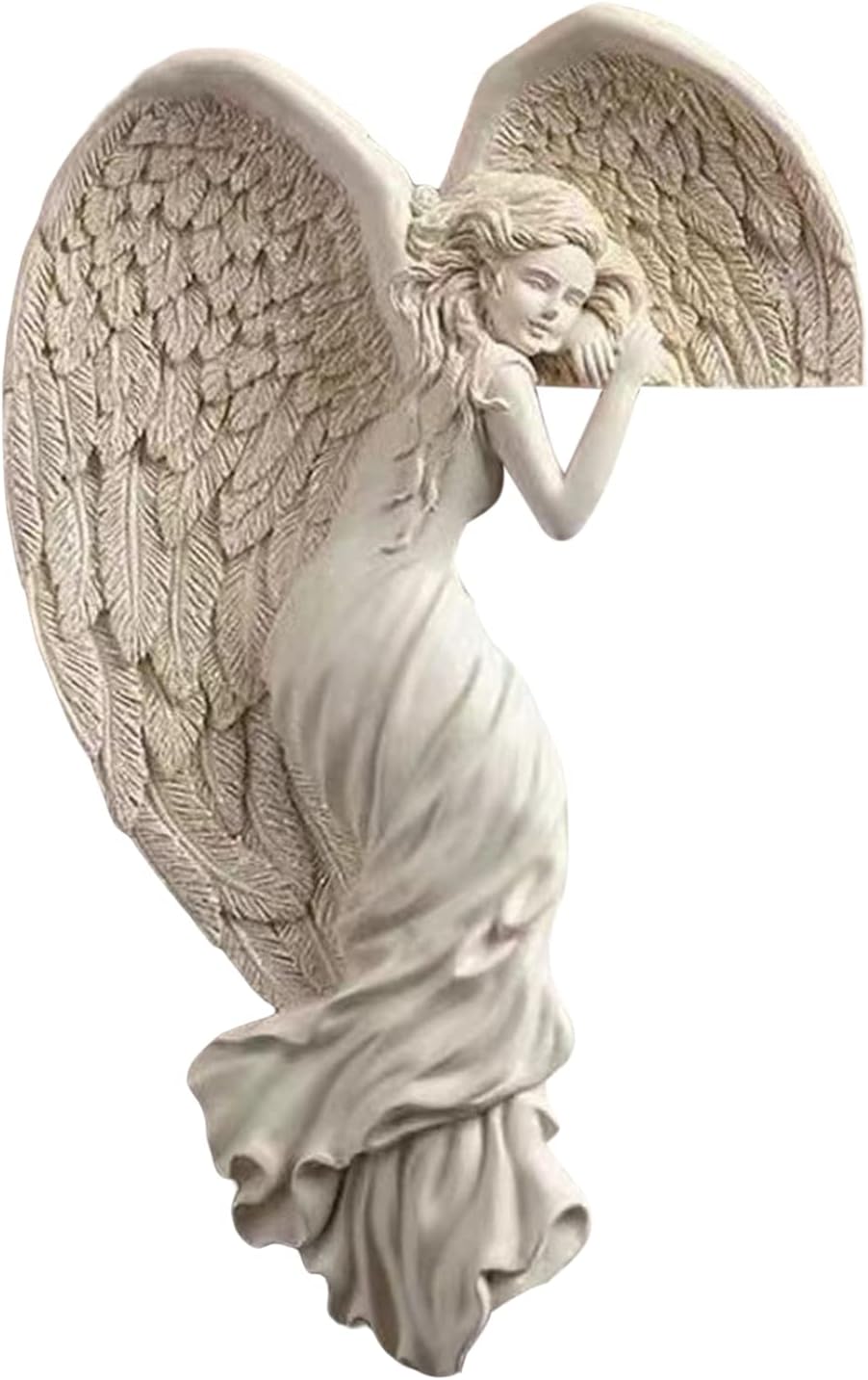 Amazon.com: WskLinft Corner Wall Sculpture Home Art Resin Figurines ...