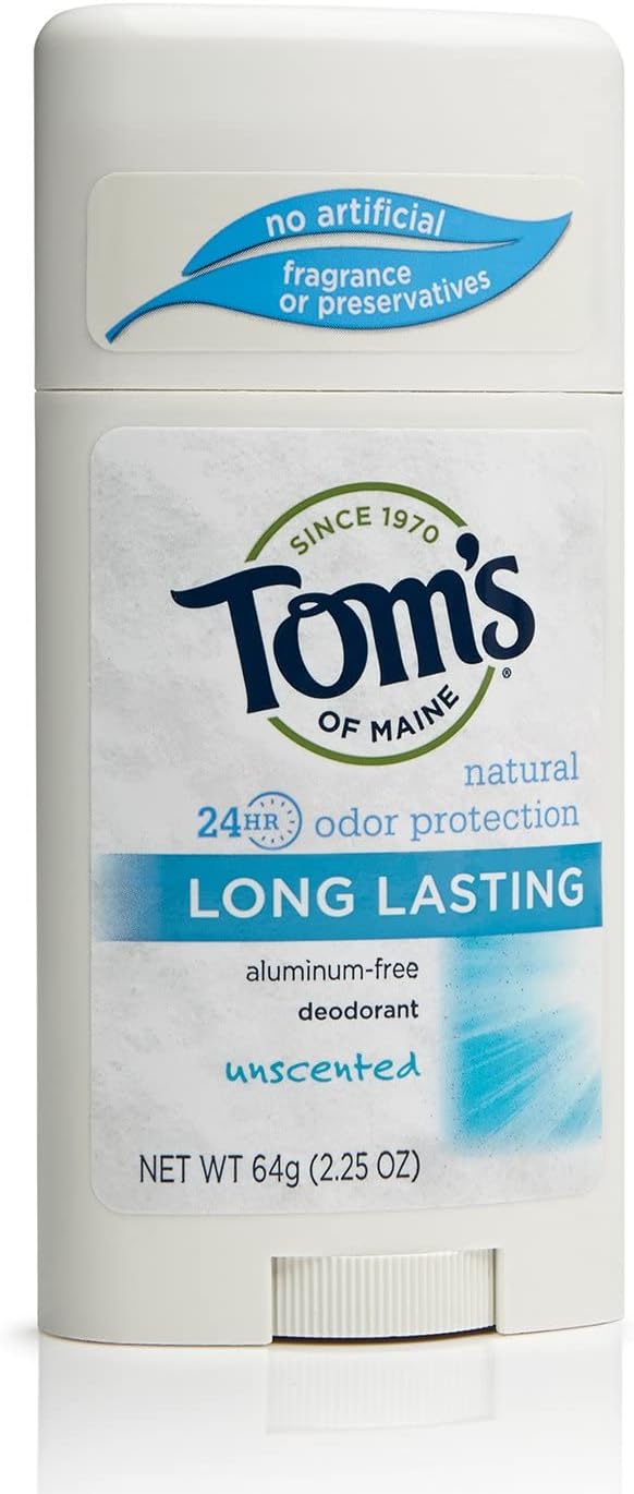 Amazon.com : Tom's of Maine Natural Long-Lasting Deodorant Stick ...