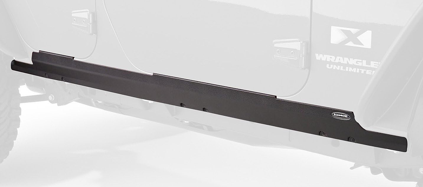 Amazon.com: Bushwacker 14012 Black Trail Armor Rocker Panel & Sill ...