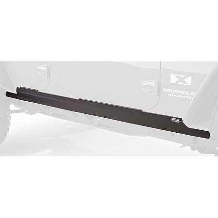 Amazon.com: Bushwacker 14085 Black Trail Armor Rocker Panel & Sill ...