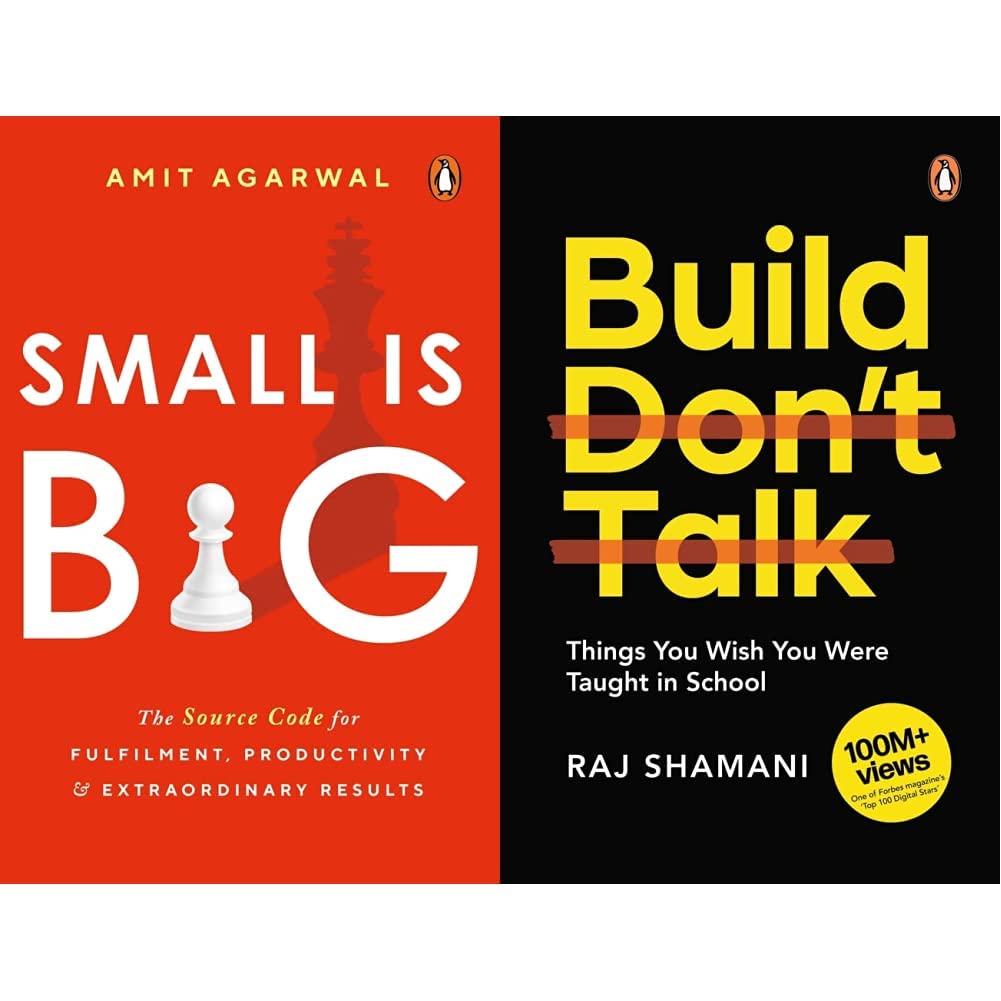 Small Is Big + Build, Don't Talk : Amazon.in: Books