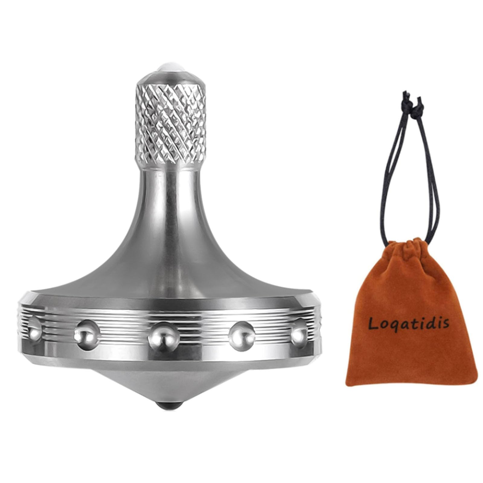 Amazon.com: LOQATIDIS Precision Metal Spinning Top, Spin Smooth for A ...