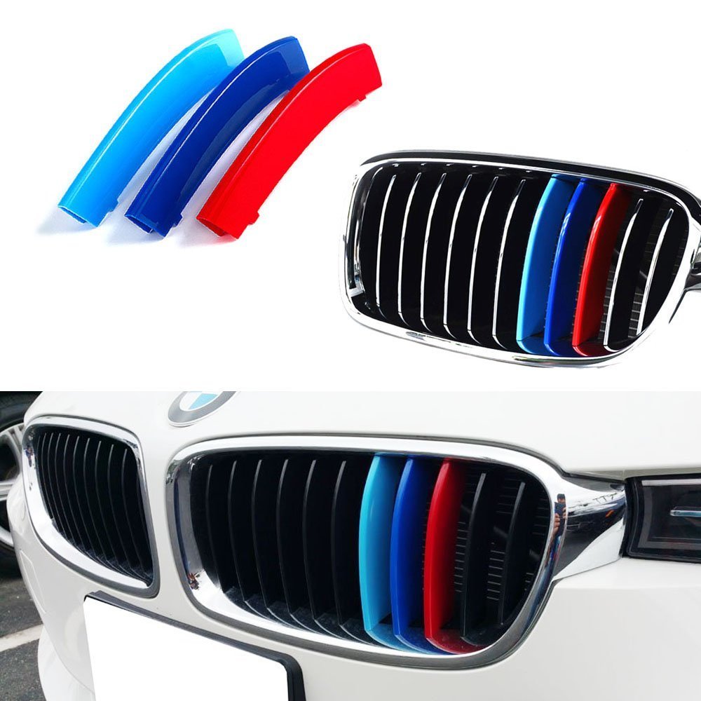 Bmw Color Stripes Grill
