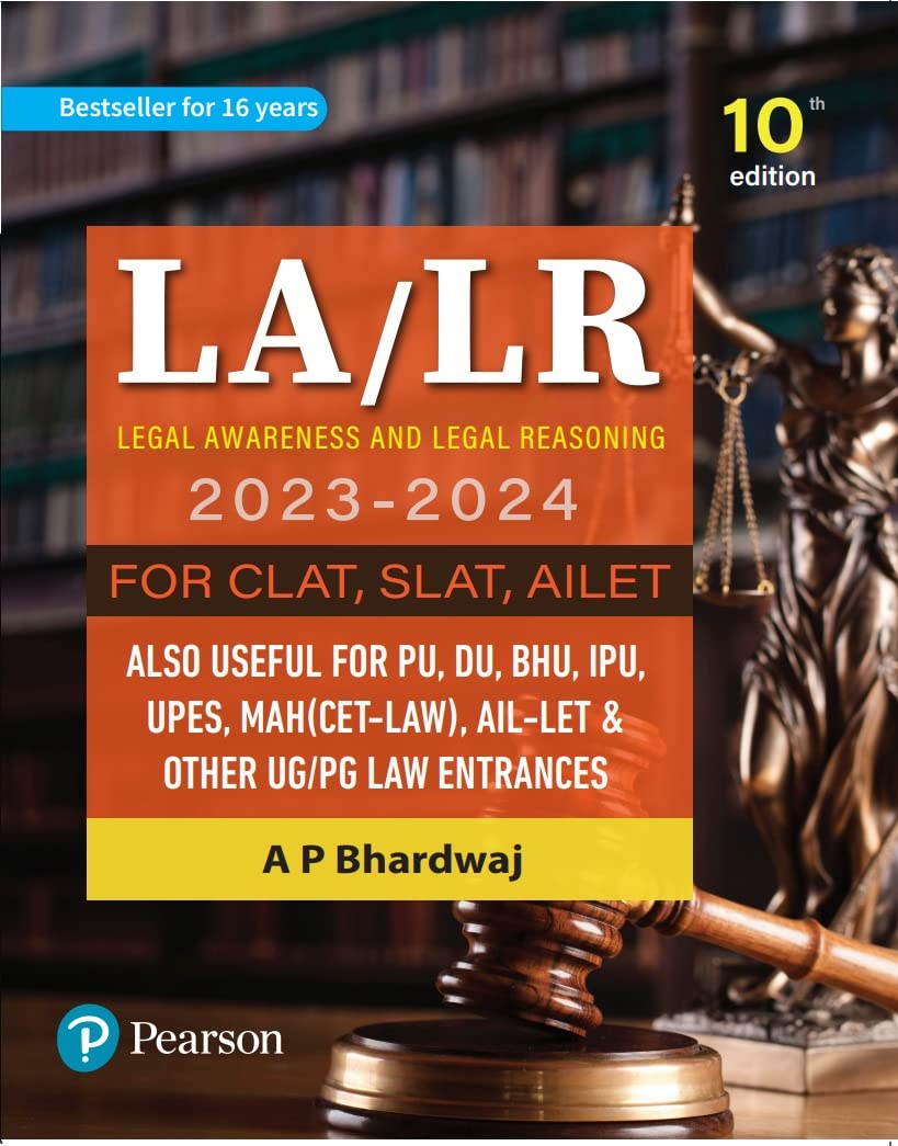 LA/LR Legal Awareness and Legal Reasoning (2023-24) for CLAT, SLAT ...