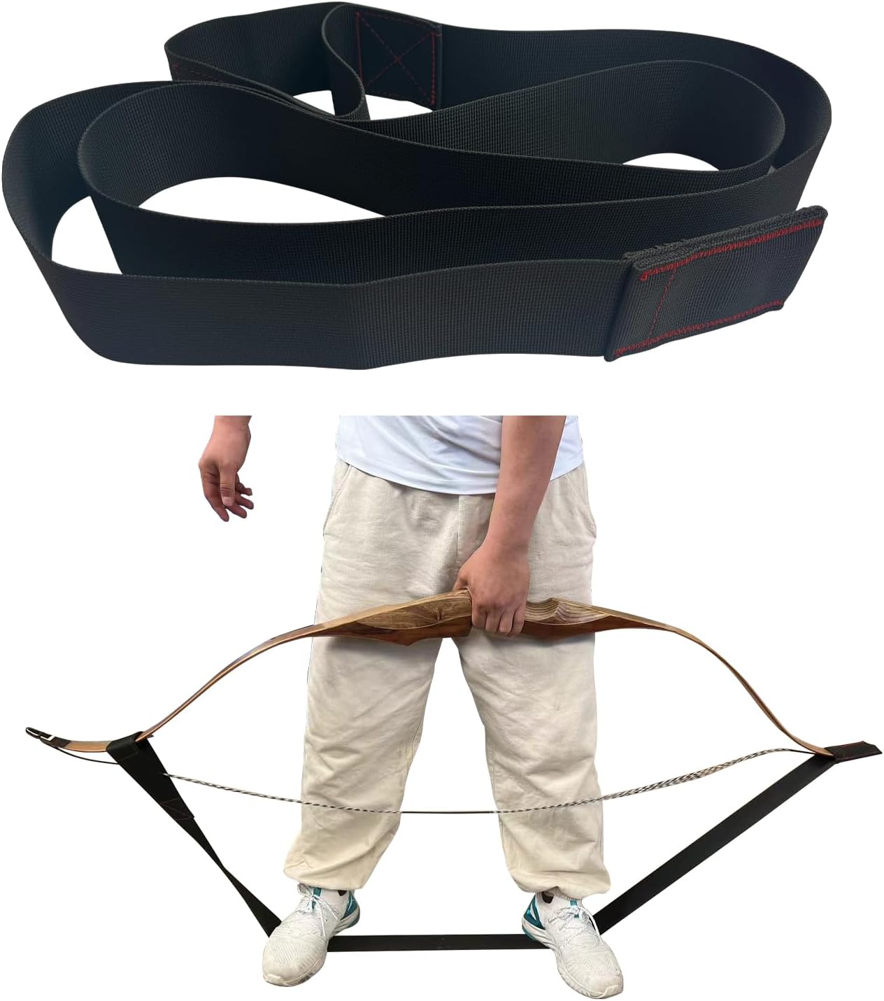 Amazon.com : - QI HUO JU - Archery Bow Stringer Recurve Bow Stringer ...