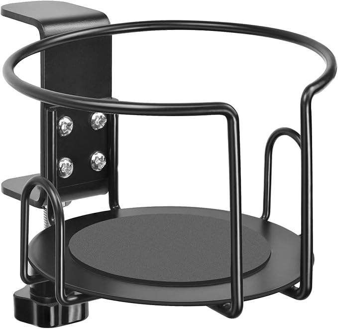 Amazon.com - Upgraded Cup Holder, Gaming Desk Accessories Anti-Spill ...