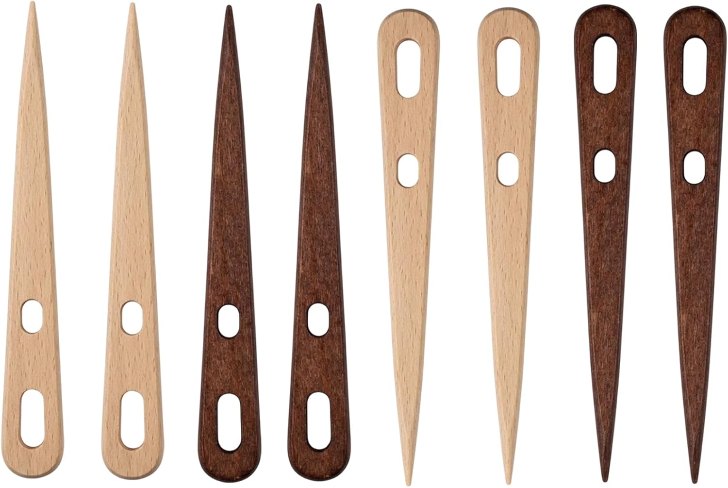 Amazon.com: 8PCS Nalbinding Needles, Beech Wood Weaving Needles and ...