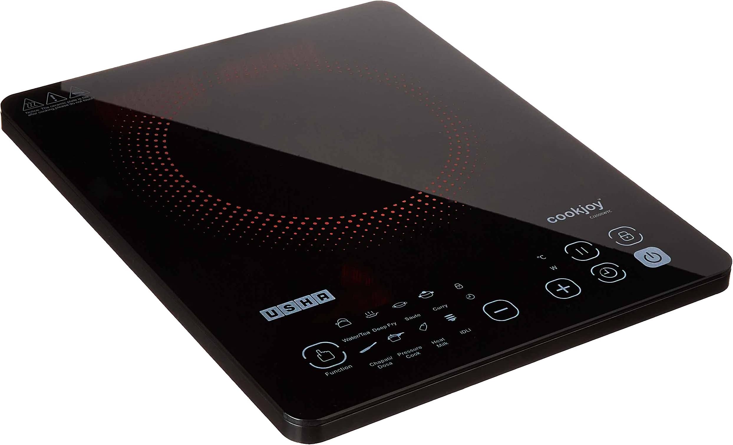 Buy Bajaj ICX 200FP 2000 W Induction Cooktop | 7 Pre-Set Menus ...