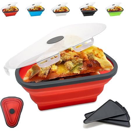Amazon.com: PIZZA PACK The Perfect Reusable Pizza Storage Container ...