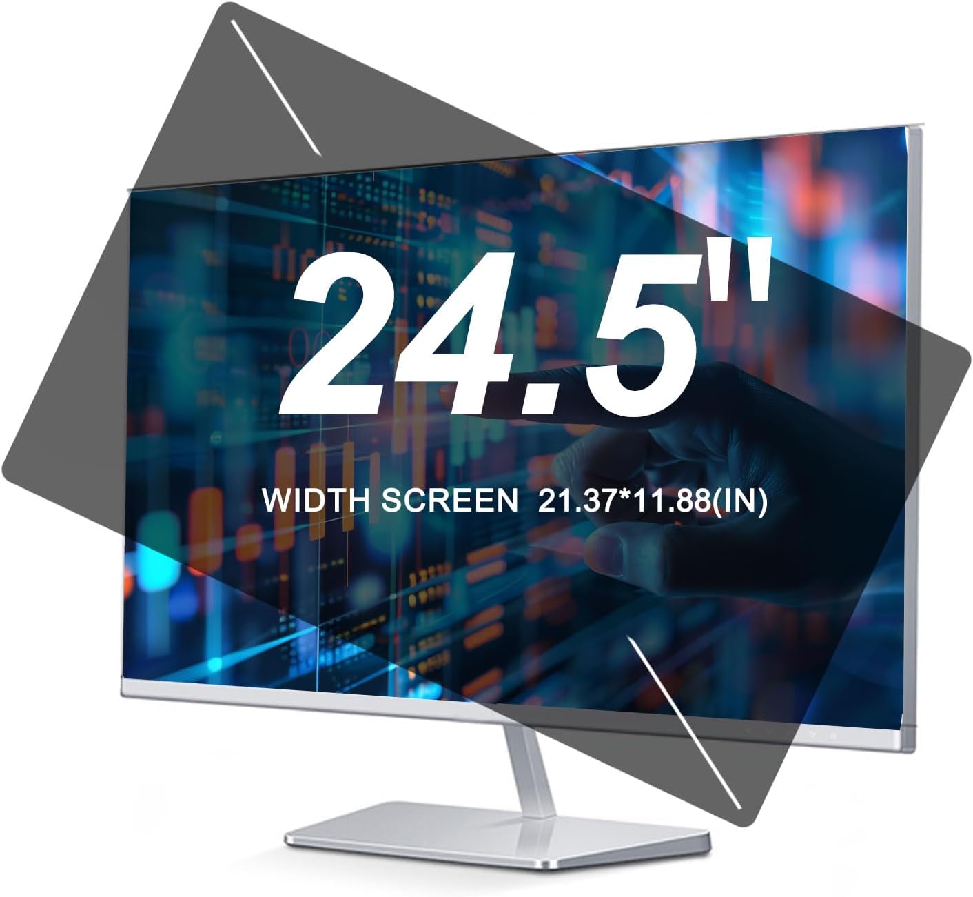 Amazon.com: TYLGDSGS Computer Privacy Screen 24.5 Inch Removable ...