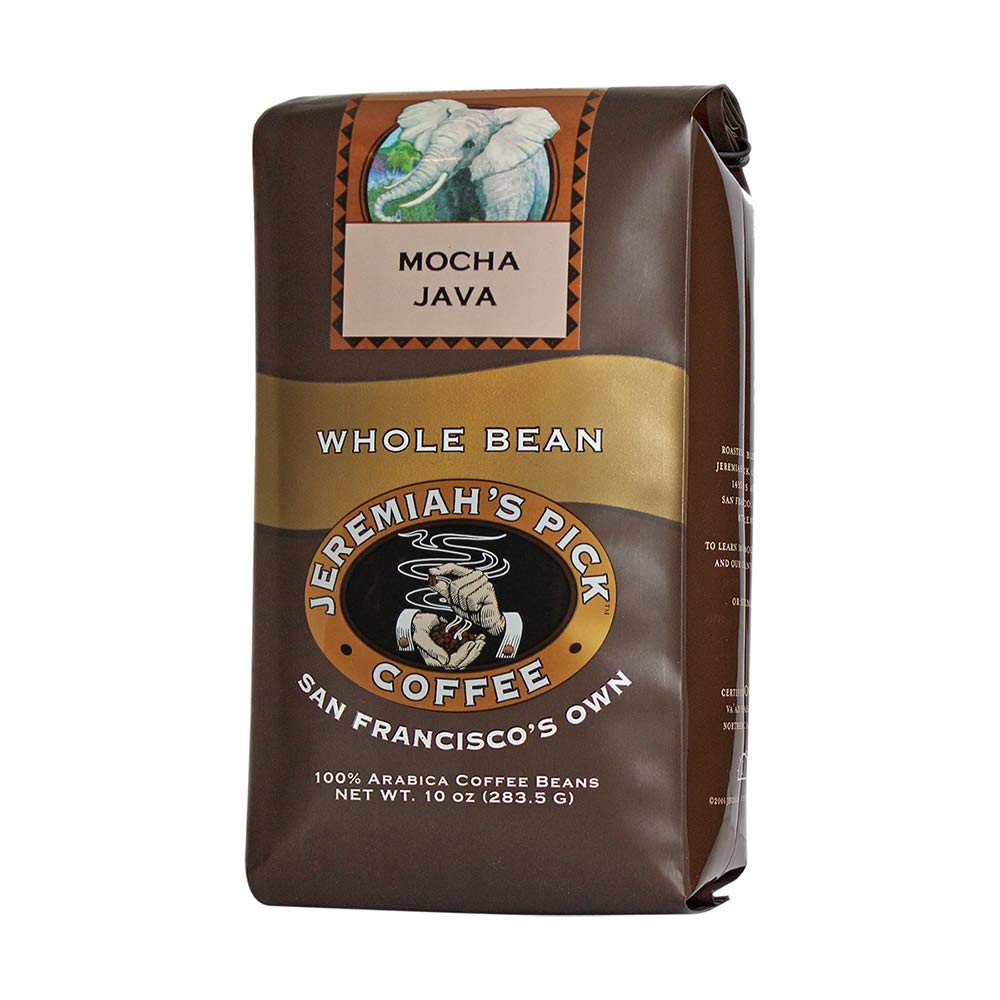 Amazon.com : Mocha Java Blend - Whole Beans - 10oz, Caffeinated ...