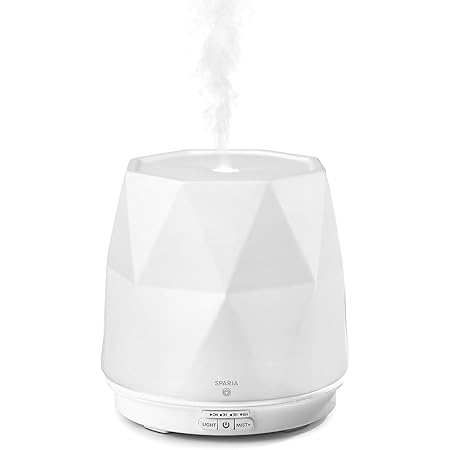 Amazon.com: HATHASPACE Marble Essential Oil Aroma Diffuser, 350ml Aromatherapy Fragrance ...