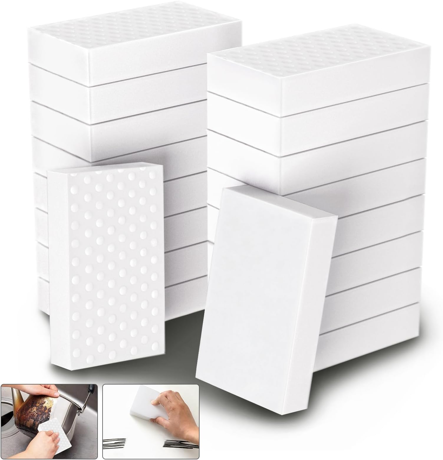 Amazon.com: (20 Pack) Extra Large Eraser Sponge - Extra Thick, Long ...