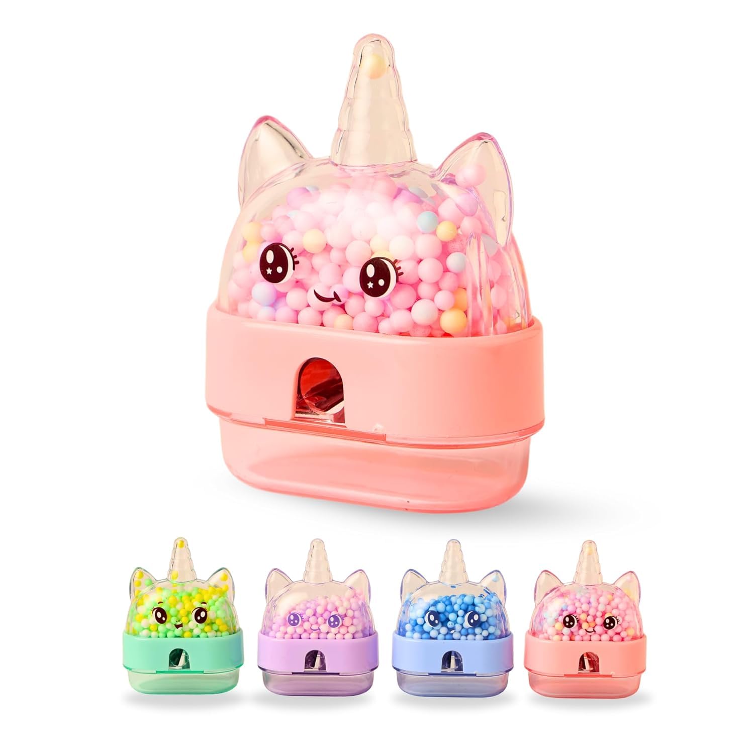Pencil Sharpener with Dust Collector for Kids – Kawaii Sharpener for ...