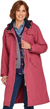 Amazon.com: Chums Women's Fleece Lined Waterproof Fabric Jacket 44 ...