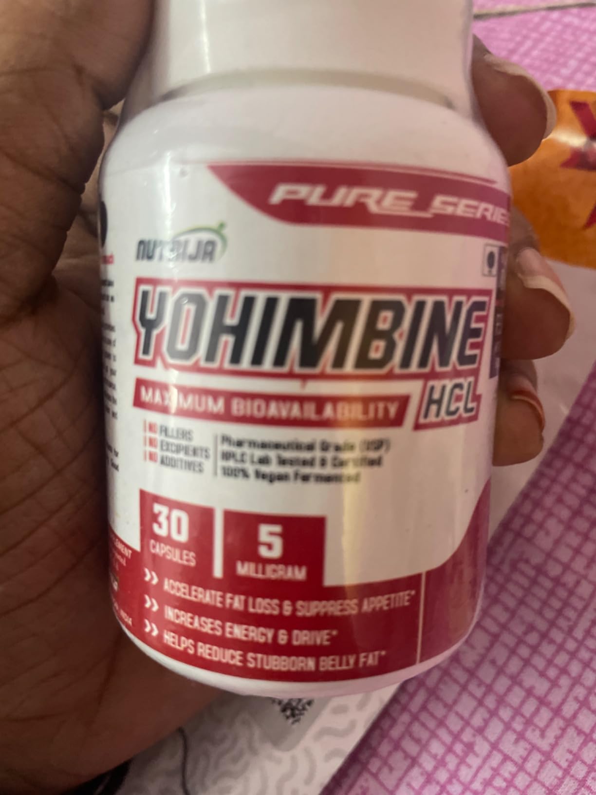 NutriJa Yohimbine 7.5MG - 60 Capsules : Amazon.in: Health & Personal Care