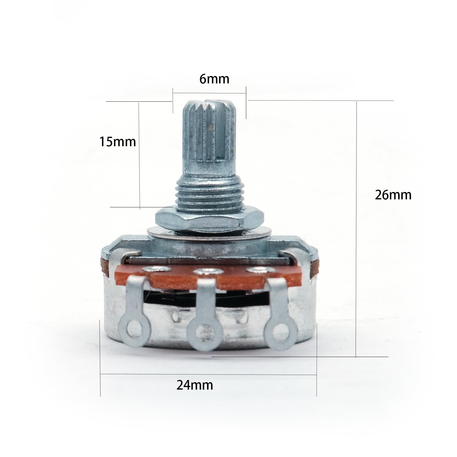 Snapklik.com : Harpfeas 4PCS Guitar Large Potentiometer Audio Volume ...