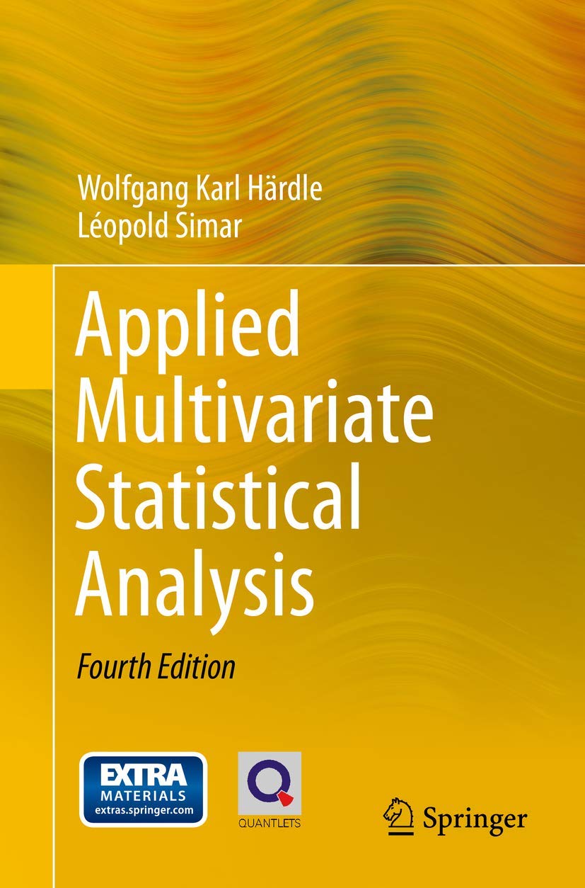 Applied Multivariate Statistical Analysis 9783662451700
