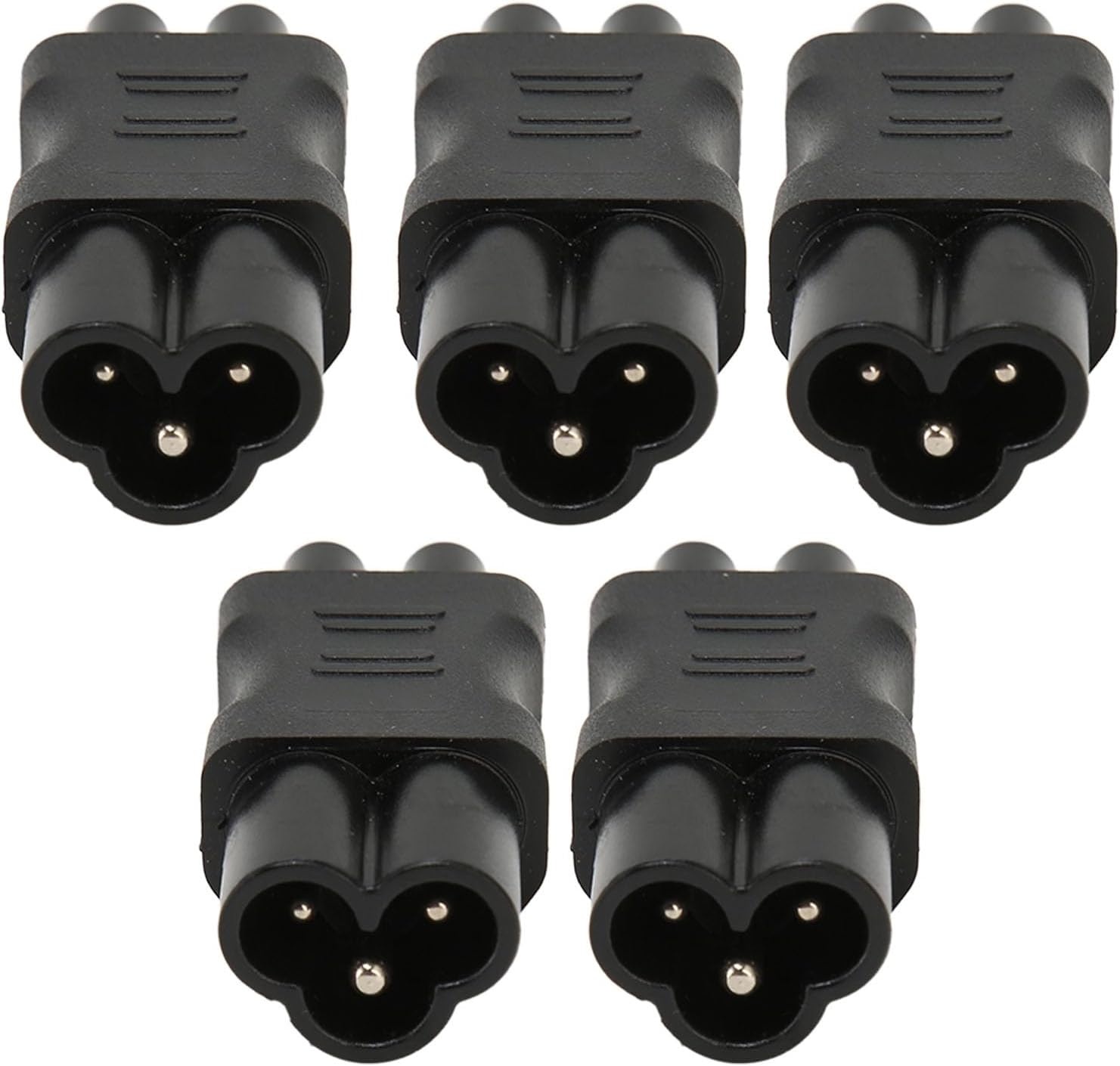 Amazon.com: SUNGOOYUE Power Extension Adapter, 5 Pcs IEC320 C6 to ...