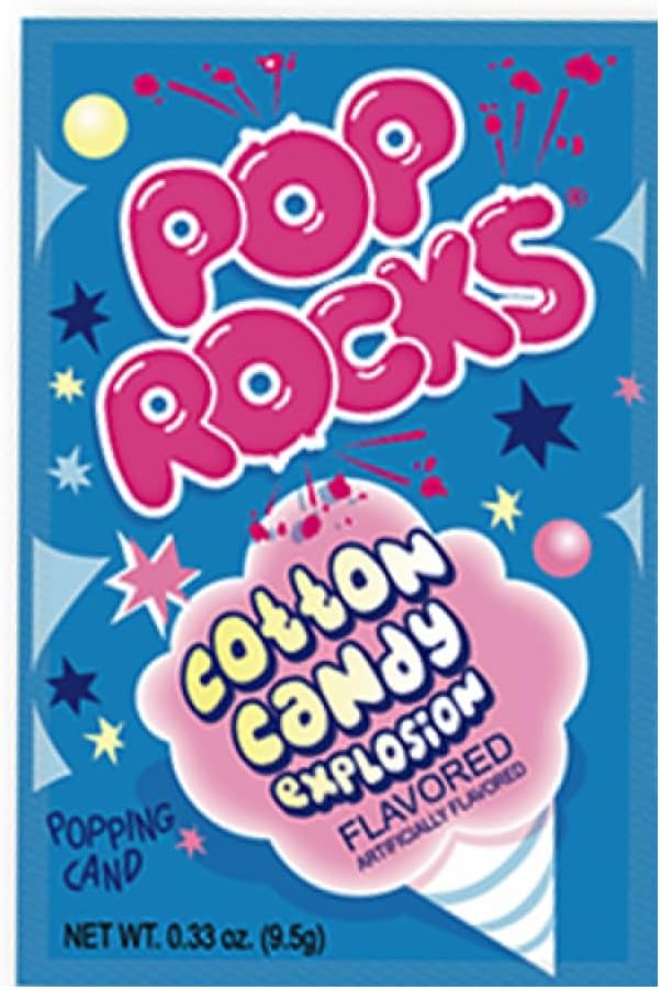 Amazon.com : 18 Pop Rocks Candy 48 Fun Dip Candy Variety Pack - 64 ...