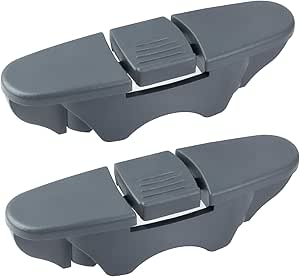 Amazon.com: Dishwasher Upper Rack Slide Rail Stop Clip Replacement ...