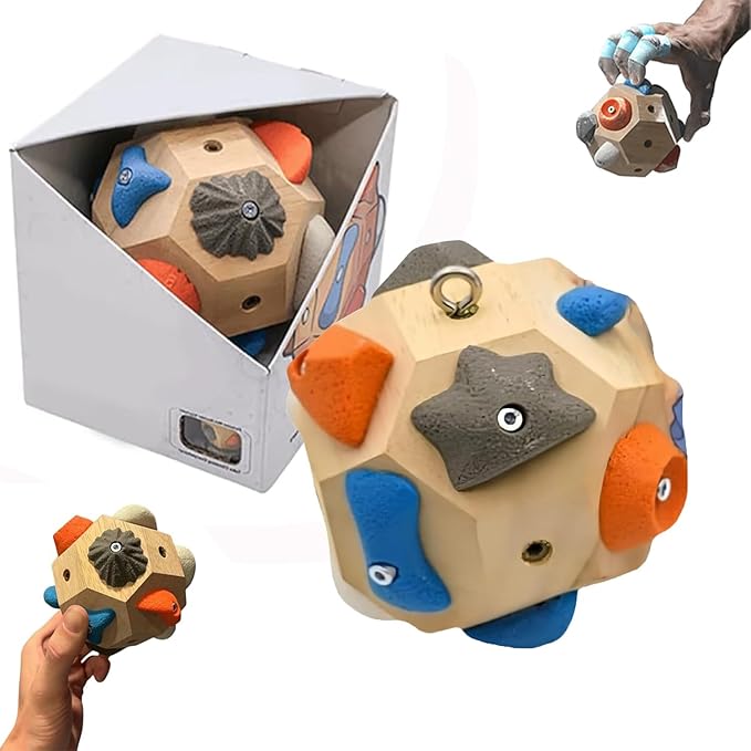 Handcrafted Boulder Blocks, 3D Rock Climbing Training Ball, Build ...