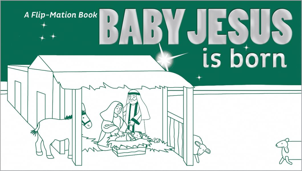 Baby Jesus is Born (Flip Book Series): Zonderkidz: 9780310726906 ...
