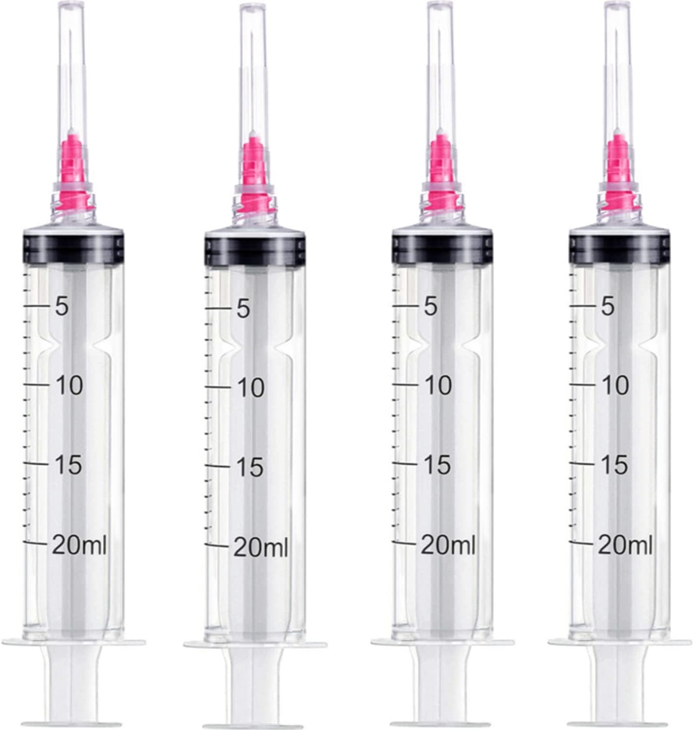 Amazon.com: 30Pcs 5ml Syringes with 21G Needles and Caps,Disposable ...