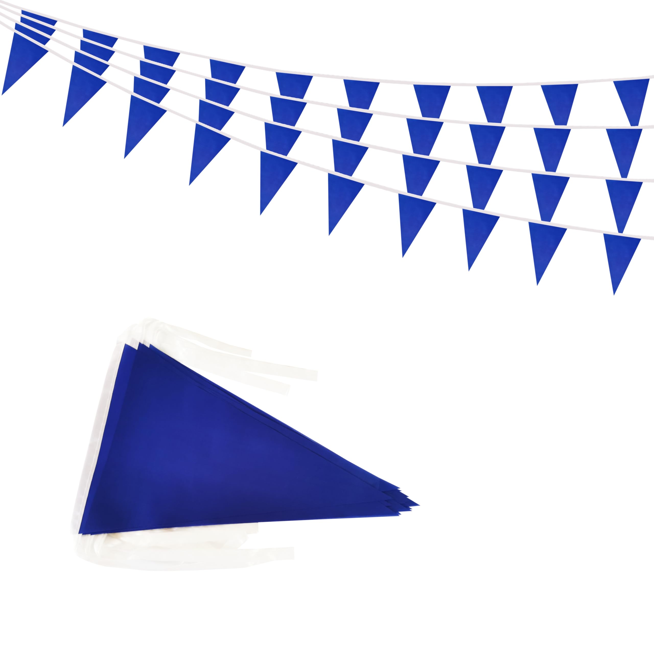 Blue Pennant Banner Transparent