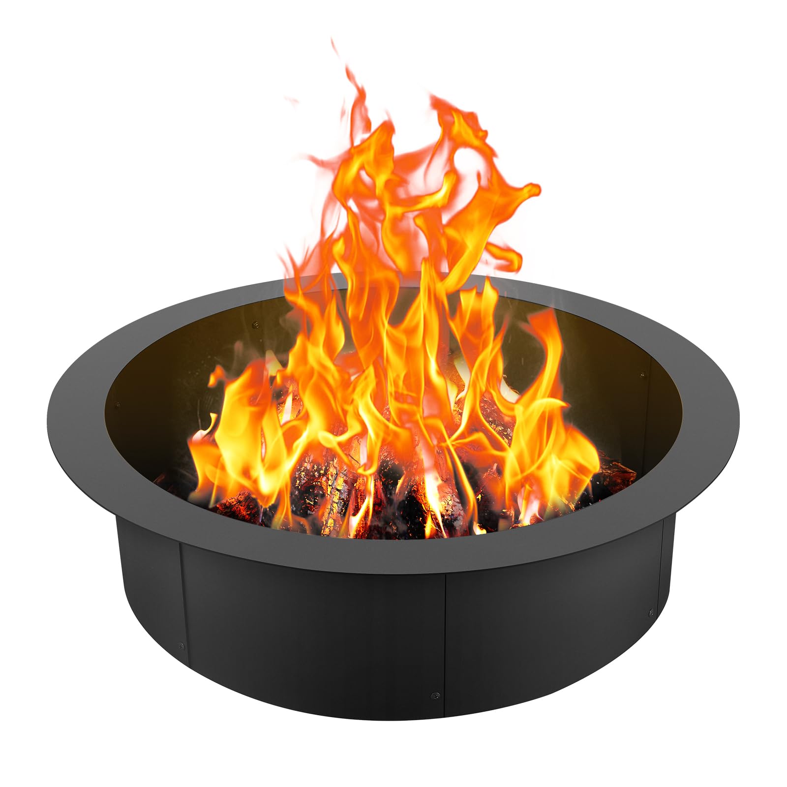 Amazon.com: VEVOR Fire Pit Ring, 36-Inch Outer/30-Inch Inner Diameter ...