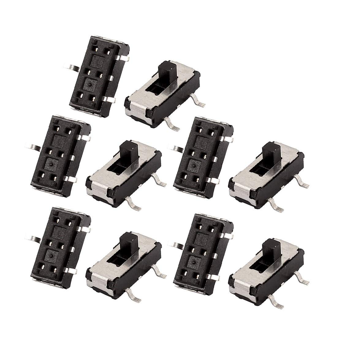 Buy New Lon0167 10 Pcs 2 Position SMT 3P SPDT Micro Slide Switch ...
