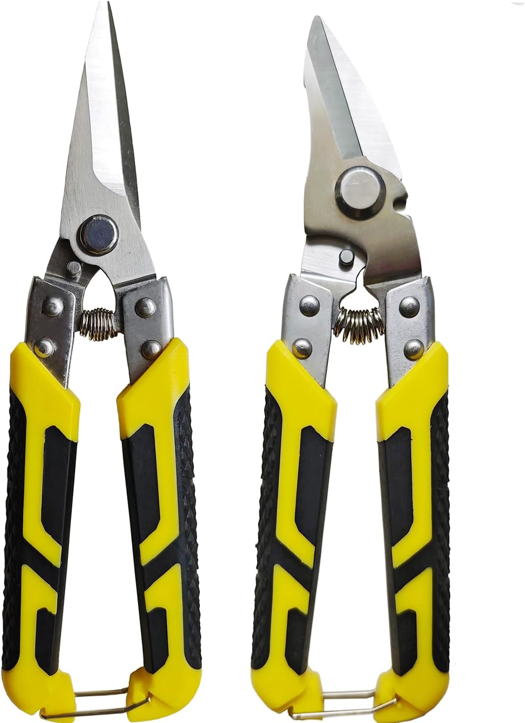 Aviation Tin Snips 2pcs Heavy Duty Scissors Metal Cutter Pruning shears ...