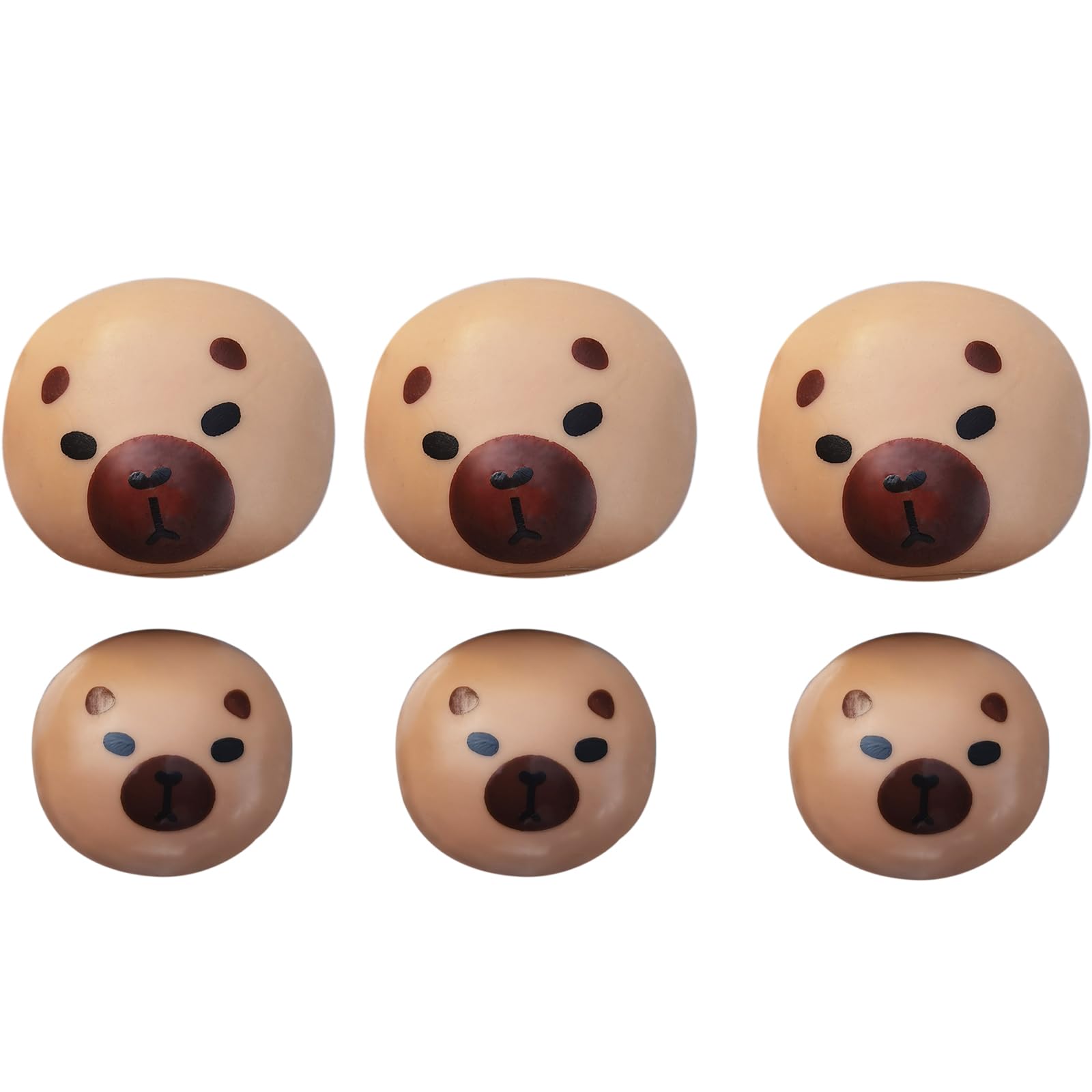 Amazon.com: Stress Balls for Adults, Capybara Squishy Balls, Stretchy ...