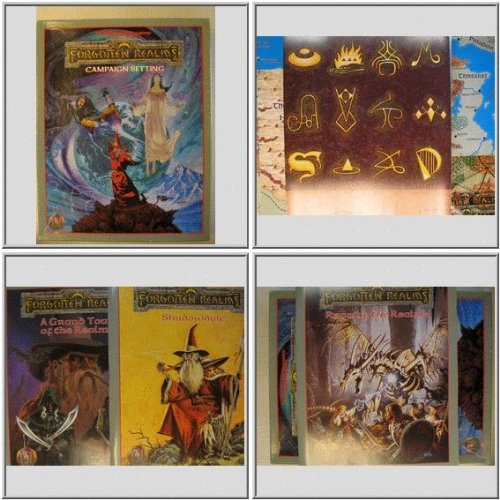 Amazon.com: Forgotten Realms Campaign Setting - Books Only (Grand Tour ...