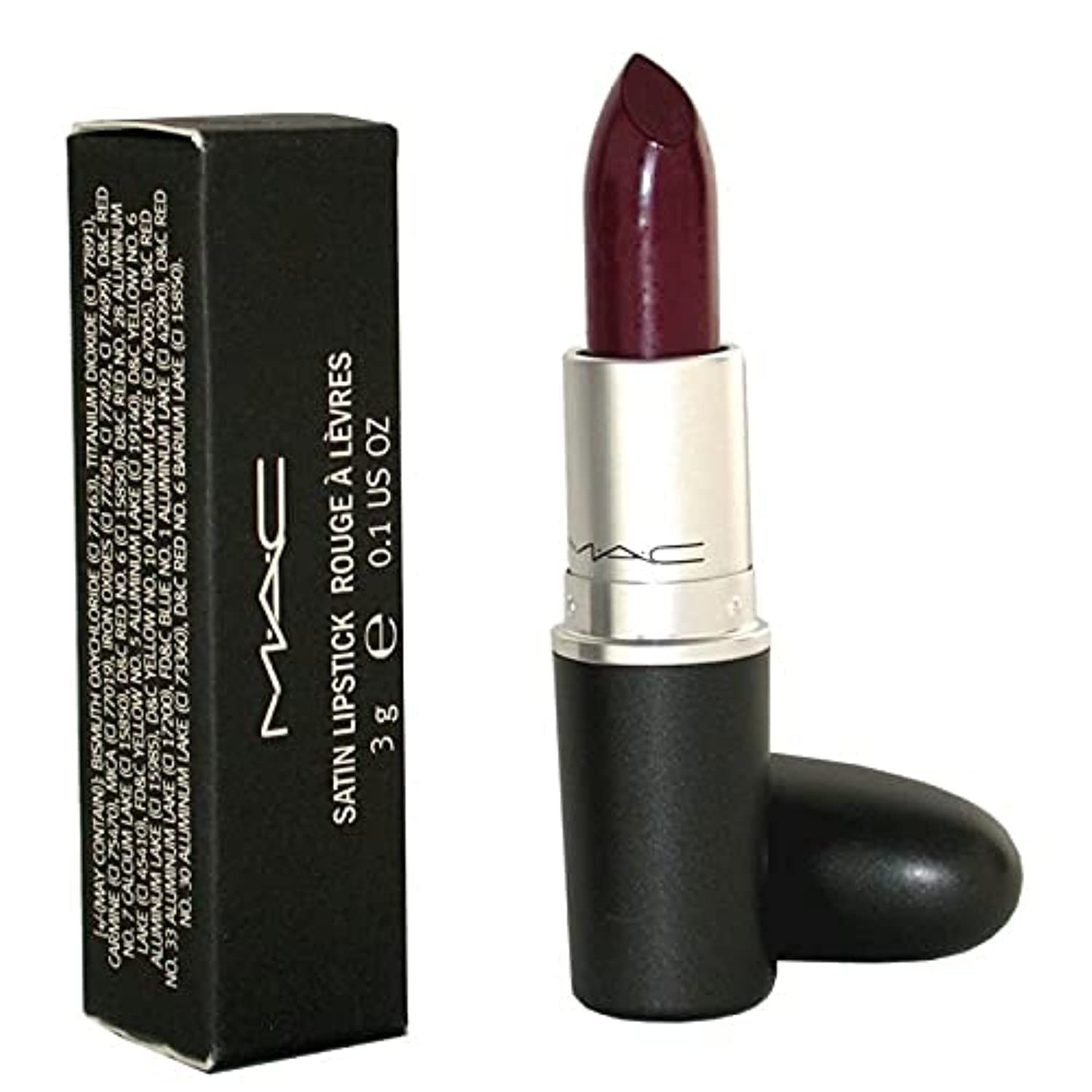 MAC Satin Lipstick, Rebel, 3 g Vanilla : Amazon.de: Kosmetik