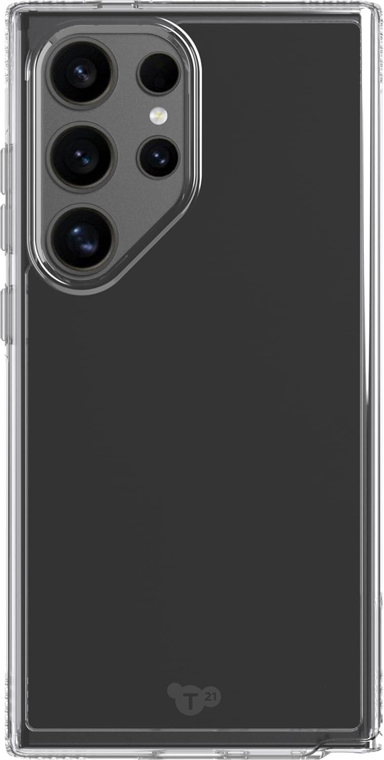 Tech21 Evo Clear for Samsung S24 Ultra - Protective Mobile Phone Case ...