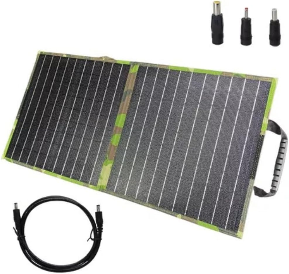 DOKIO - Kit de panel solar portátil de 160 W y 18 V (solo 9 libras ...