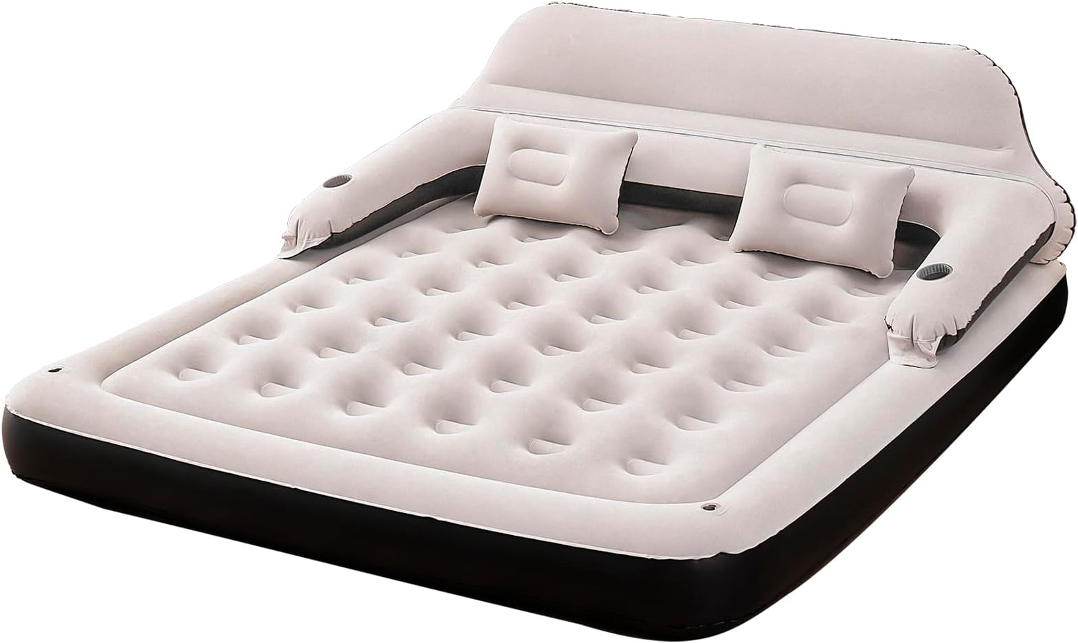 Amazon.com: Intex Dura-Beam Ultra Plush Inflatable Pillow Top Bed Air ...