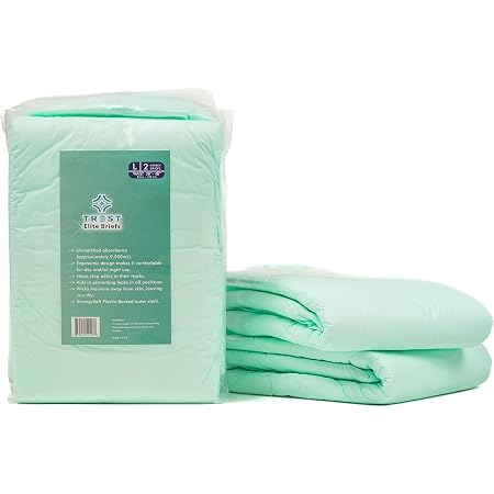 Amazon.com: TREST Elite Briefs for Men and Women, Overnight Diapers for ...