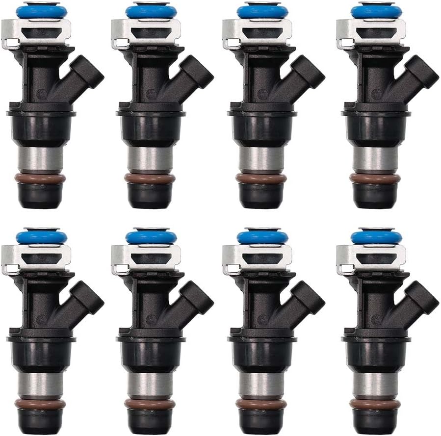 Amazon.com: XtremeAmazing 4 Hole Flow Matched Fuel Injectors Set of 8 ...