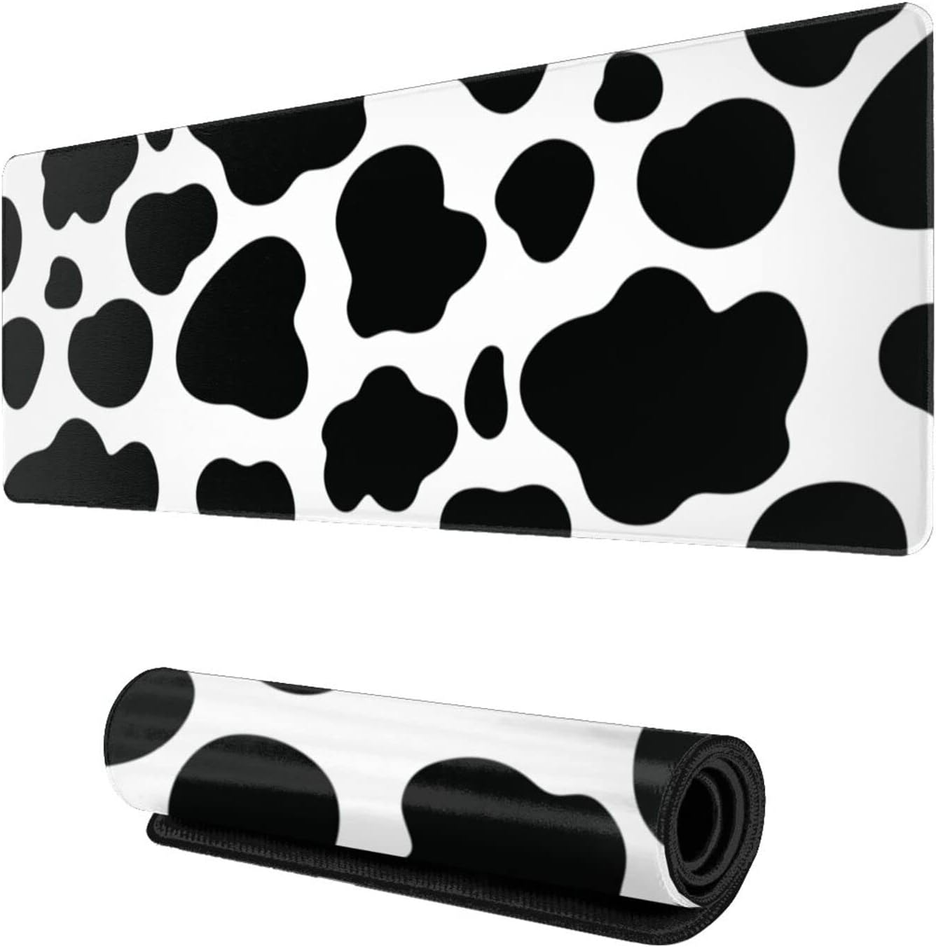 Amazon.com: Cow Print Gaming Mouse Pad, Long Extended XL Mousepad Desk ...