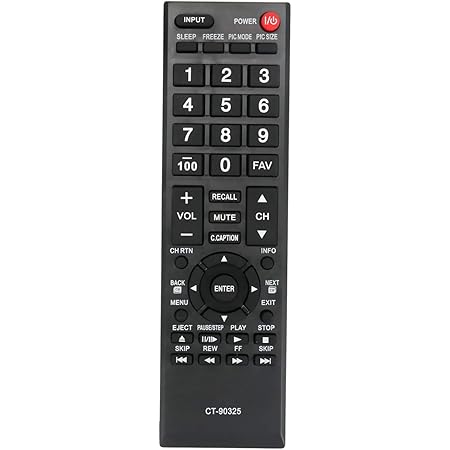 Amazon.com: New Toshiba Universal Remote Control for All Toshiba Brand ...