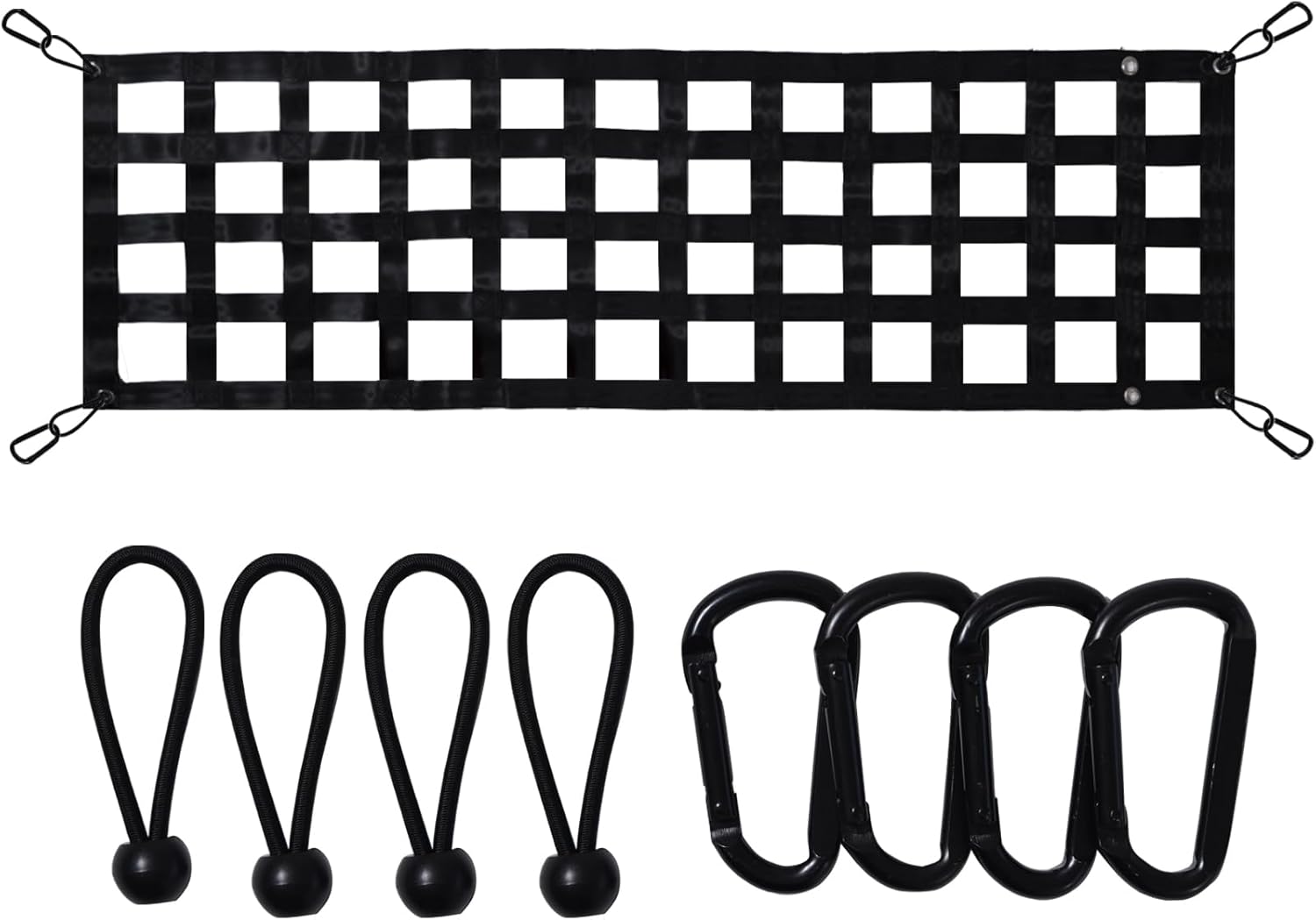 Amazon.com: YINGYUDZSW Truck Tailgate Net 60''x18'' Heavy Duty Tailgate ...