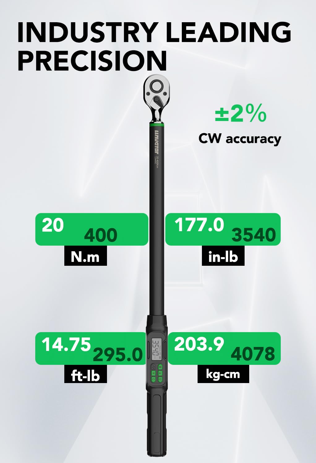 Snapklik.com : LLAVETOR Digital Torque Wrench 1/2 Drive