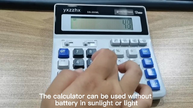 Watch Professional Dual Power Desktop Calculator on Amazon Live
