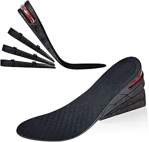 Amazon.com: Harewu Universal Height Increase Insoles with Air Cushion ...